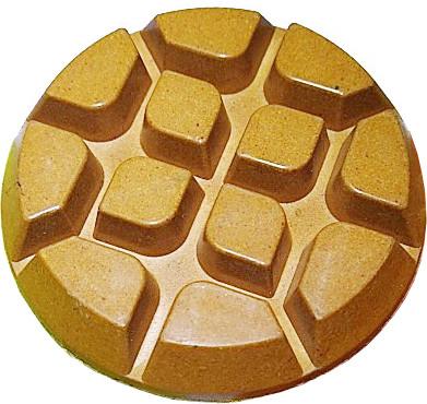 China Merrock 4 Inch Diamond Wet Polishing Pads for Marble Granite Stone F21 for sale