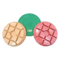 China Diamond Polishing Pad 4 Inch Concrete Floor Resin Pad 100mm Concrete for sale