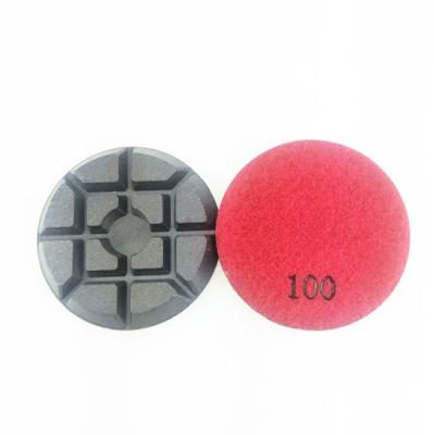China Resin Bond Diamond Polishing Pad for Concrete and Stone Polishing F27 for sale