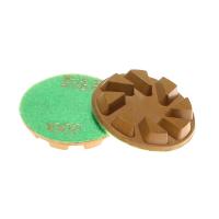 China 4 Inch Wet Dry Diamond Polishing Sanding Pads Discs Granite Concrete Glass Stone for sale