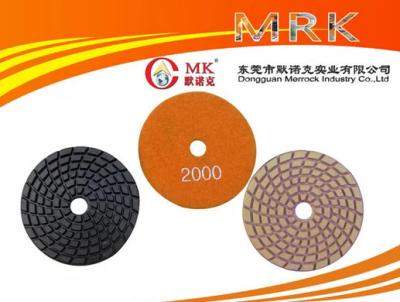 China Thickness 5.2mm Wet Dry Diamond Polishing Pads For Terrazzo for sale