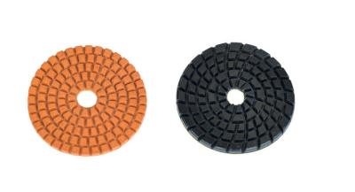 China MSDS 3 Inch Abrasive Diamond Resin Pads For Granite Polishing for sale