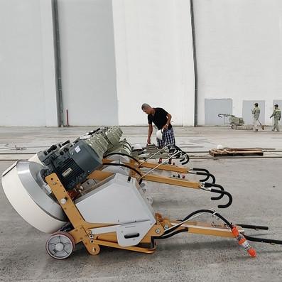 China 380V 440V 750mm Aluminum Die Cast Concrete Floor Polisher for sale
