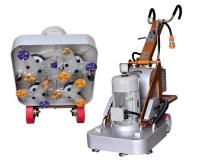 China Heavy Duty 4pcs 20HP Concrete Floor Grinder With Foldable Handle for sale