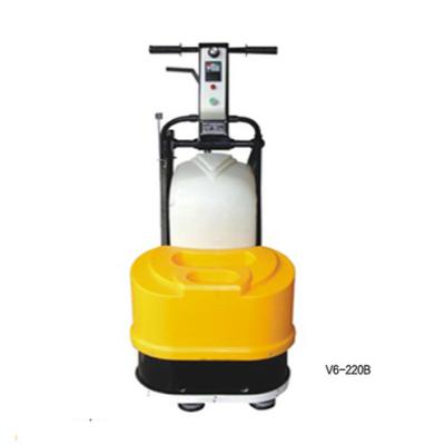China Six Heads Stone Concrete Manual Floor Polisher 5.5HP 220V 20 Inch for sale