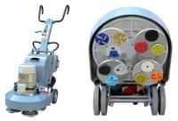 China Concrete Planetary System Terrazzo Floor Grinder 650mm 220V-240V for sale