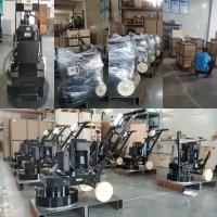China Three Disc Single Phase Small Concrete Floor Grinder 220V for sale