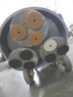 China 5.5HP 9 Heads Marble Terrazzo Concrete Floor Grinder Aluminum Die Casting Gear Box for sale
