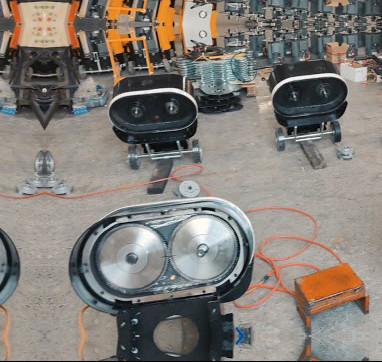 China 6 Heads 1 Phase 230V Terrazzo / Concrete Floor Polishing Machine for sale
