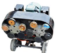 China Multifunctional Chassis Concrete Floor Grinder With Magnetic Heads / Discs for sale