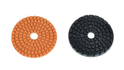 China Concrete Marble Granite  Diamond Resin Pads , 3 Inch  Abrasive Polishing Pads for sale