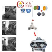 China 4 Inch Diamond Polishing Pads Stone Marble Granite Floor Diamond Grinding Disc for sale