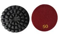 China 4 Inch Diamond Polishing Pad Floor Wet Resin Grinding 3000 Grit for sale