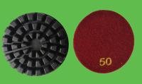 China 4 Inch Diamond Polishing Pad Floor Wet Resin Grinding 3000 Grit for sale