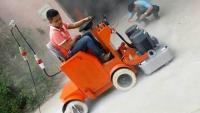 China Floor Polishing Equipment / Grinding Machine With Vacuum Cleaner for sale