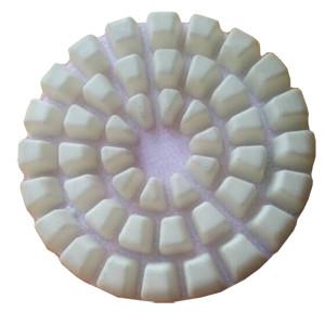 China High Gloss Dry Diamond Polishing Pads For Marble / Concrete For 9mm for sale