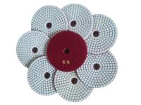 China Diamond Resin Polishing Pads Special For Dry Polishing With Marble for sale