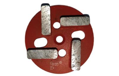 China Shoe Segment Diamond Grinding Disc Metal Bond Concrete Plate for sale