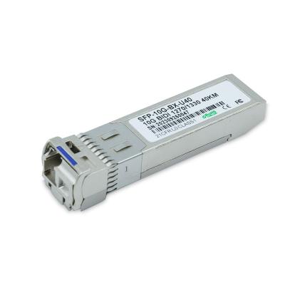 China 10GBASE BiDi SFP+ LC Single Mode 40km 1270nm TX 1330nm RX Transceiver Module for sale