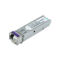 China Single Mode 1.25G BiDi SFP Transceiver 120km LC Connector 1490nm TX 1550nm RX for sale