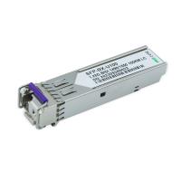 China 1.25G BiDi SFP Module LC Single Mode 100km 1490nm TX 1550nm RX Transceiver for sale