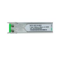 China Cisco Compatible 1.25GBASE SFP Transceiver 1550nm 80km Duplex LC SMF for sale