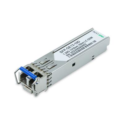 China 1.25GBASE SFP Duplex LC SMF 10km 1310nm Transceiver Module for sale