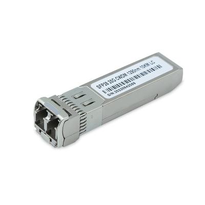 China Cisco Compatible 25Gbps SFP28 CWDM 1290nm 10km Duplex LC SMF Transceiver for sale