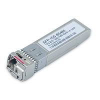 China 10GBASE BiDi SFP+ Transceiver 80km SMF Simplex LC 1550nm TX 1490nm RX DOM for sale