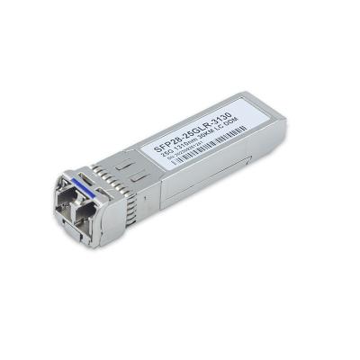 China Cisco Compatible 25GBASE-LR SFP28 1310nm 30km Duplex LC SMF Transceiver for sale