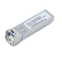 China 10GBASE BIDI SFP+ 1270nm TX 1330nm RX 20km Simplex LC SMF Industrial Transceiver Module for sale