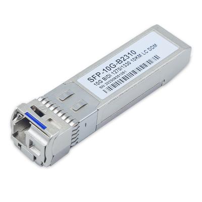 China 10GBASE BIDI SFP+ Cisco Compatible Transceiver 1270nm TX 1330nm RX 10km Simplex LC SMF for sale