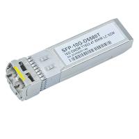 China 10G SFP+ DWDM 80km Transceiver 1528.77nm-1563.86nm 50GHz ITU Grid SMF LC Duplex for sale