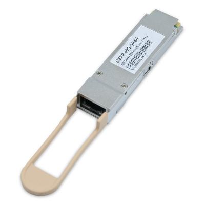 China Cisco Compatible 40G QSFP+ SR4 850nm 300m MTP MPO-12 MMF Transceiver for sale
