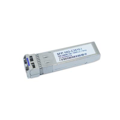 China 10G CWDM SFP+ 1350nm 10km Duplex LC SMF Optical Transceiver Cisco Compatible for sale