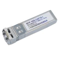 China CWDM 10G SFP+ Transceiver 1470nm I-Temp 10km Over OS2 SMF LC Duplex for sale
