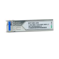 China Cisco Compatible 1.25GBASE BiDi SFP Transceiver 3km 1310nm TX 1550nm RX Single Mode LC for sale