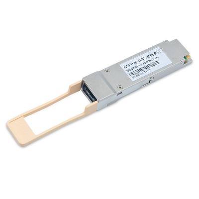 China 2km MTP MPO-12 100G QSFP28 Optical Transceiver 1310nm SMF I-Temp Module for sale