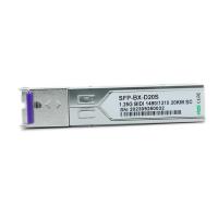 China BiDi 1.25G SFP SC Single Mode 20km 1490nm TX 1310nm RX Transceiver Module for sale