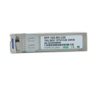 China 10GBASE BiDi SFP+ Transceiver 1270nm TX 1330nm RX 20km Single Mode LC Connector for sale