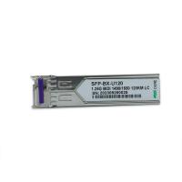 China Single Mode 1.25G BiDi SFP Transceiver 120km LC Connector 1490nm TX 1550nm RX for sale