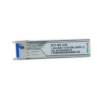 China 1.25G BiDi SFP Module 1GB LC Connector SMF 20km 1310nm TX 1550nm RX Transceiver for sale