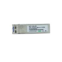 China 10G SFP+ Duplex LC connector SMF 40km Reach 1310nm Transceiver Module for sale