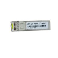 China 10G SFP+ DWDM SFP+ 1563.86nm 40km Duplex LC SMF Transceiver Module for sale