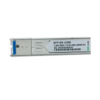 China Juniper Compatible 1.25GBASE BiDi SFP Transceiver SC 20km SMF 1310nm TX 1490nm RX for sale