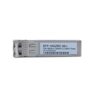 China 10GBASE ZR SFP+ 1550nm 120km Duplex LC Long Distance Transceiver Module for OS2 SMF for sale