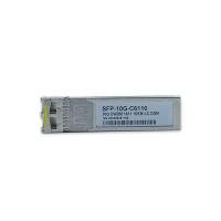 China 10G SFP+ CWDM 1550nm 10km Transceiver Duplex LC Industrial Temp Module for sale