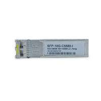 China Cisco Compatible 10GBASE SFP+ CWDM 1470nm-1610nm 80km Industrial Temp SMF Duplex LC Module for sale