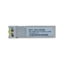 China 10G DWDM SFP+ Transceiver C17-C61 1528.77nm-1563.86nm 50GHz 100GHz ITU Grid 40km SMF LC Duplex for sale