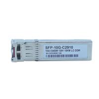 China Cisco Compatible 10G Optical Transceiver CWDM SFP+ 1290nm 10km Duplex LC SMF Transceiver for sale